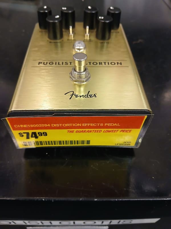 Fender PUGILIST DISTORTION Distortion Guitar Effects Pedal | Reverb