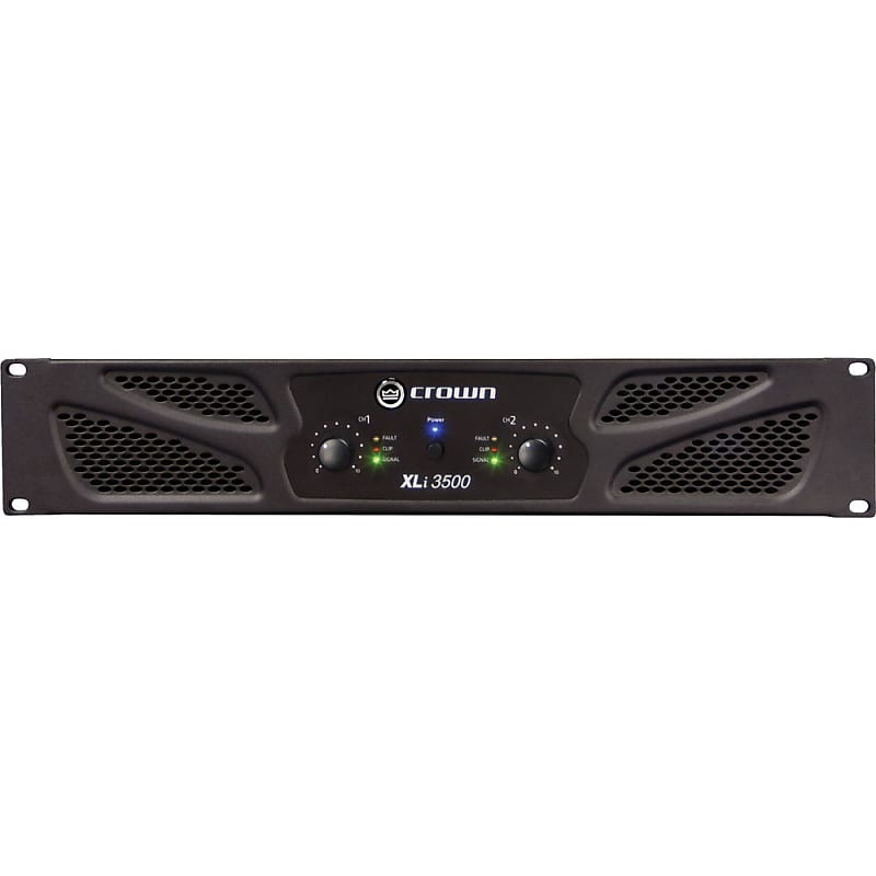 Crown Audio XLi 3500 Stereo Power Amplifier | Reverb