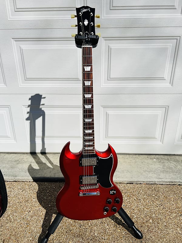 Gibson SG Custom Shop 2018 - Sparkle Red | Reverb