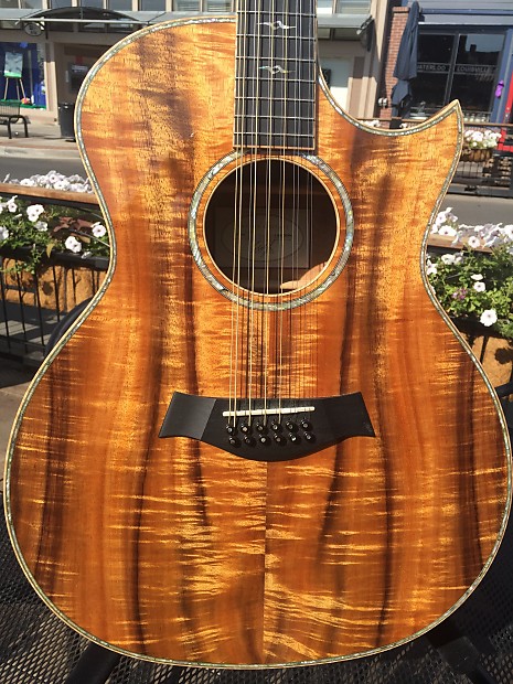 Taylor K64CE 12 String Koa Natural | Reverb