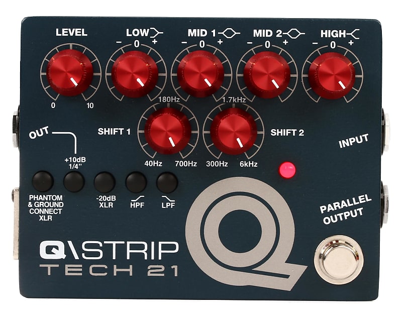 Tech 21 Q-Strip EQ and Preamp Pedal (5-pack) Bundle | Reverb