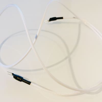 Pinetree Audio Turntable Phono Ground Wire 14ft. White Prism | Reverb