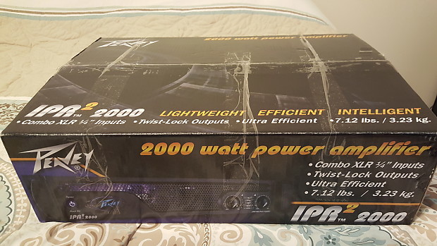 Peavey IPR2 2000 Power Amp | Reverb