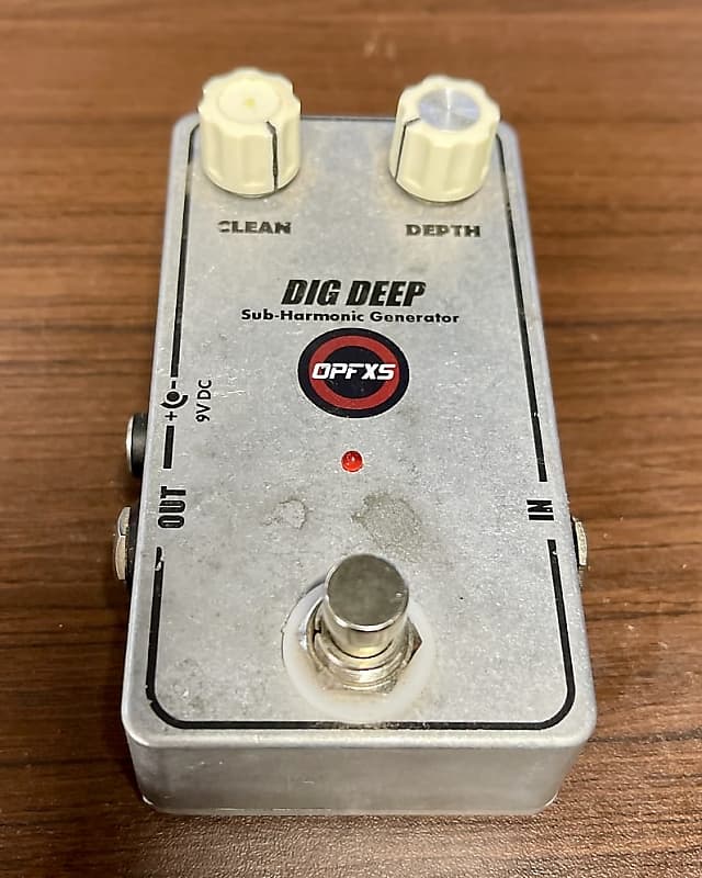 OPFXS Dig Deep v1 Sub-Harmonic Octave Pedal 2010s -- FREE | Reverb