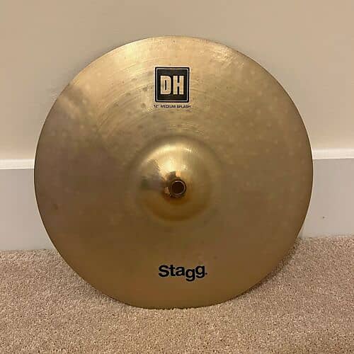 Stagg 12" inch DH hammered used splash cymbal good condition | Reverb