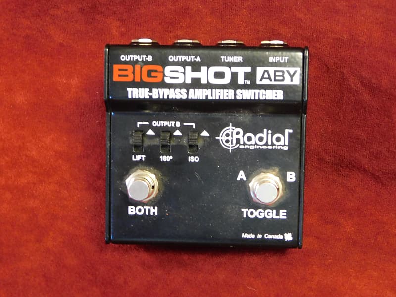 Radial Engineering Big Shot ABY Amplifier Switcher L@@K! | Reverb