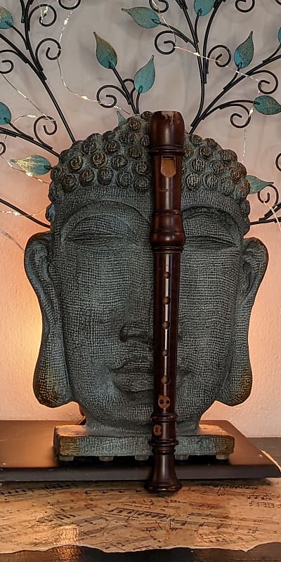 Vintage Mollenhauer Denner Soprano Recorder in Stained | Reverb