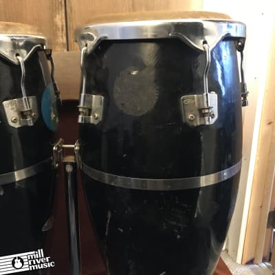 Cosmic Percussion by LP Fiberglass Congas w/ Stand Used | Reverb