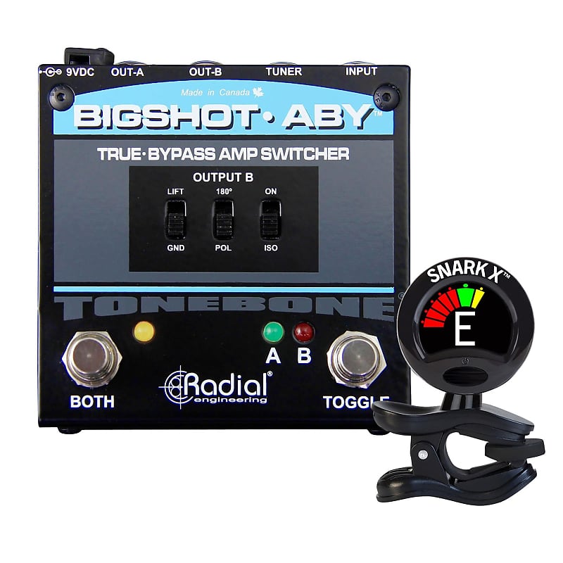 Radial Engineering Bigshot ABY Bundle with Snark X Tuner | Reverb