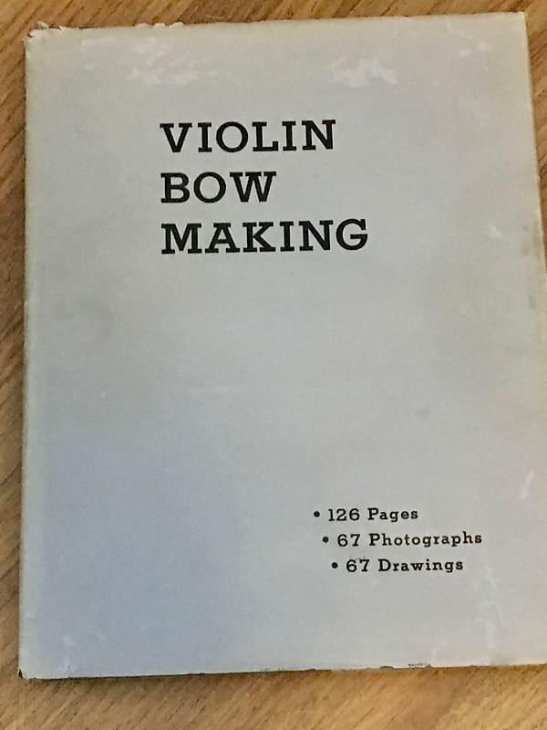 Bolander Violin Bow Making book | Reverb