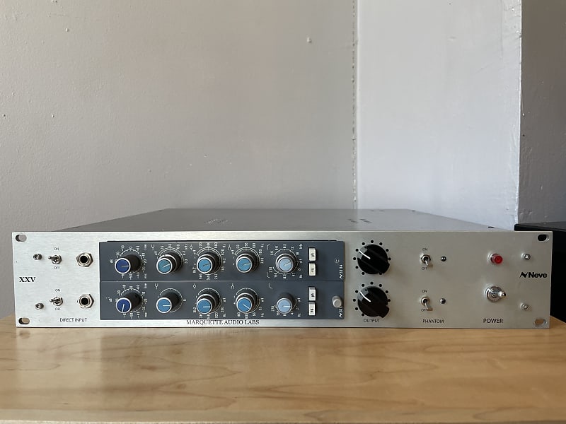 Vintage Neve 33114 and 33115 Preamp Pair | Reverb