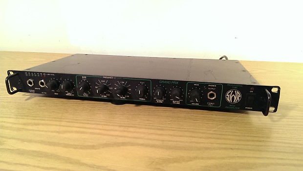SWR Grand Prix Tube Bass Preamp / Vintage / Rackmount / LOOK | Reverb