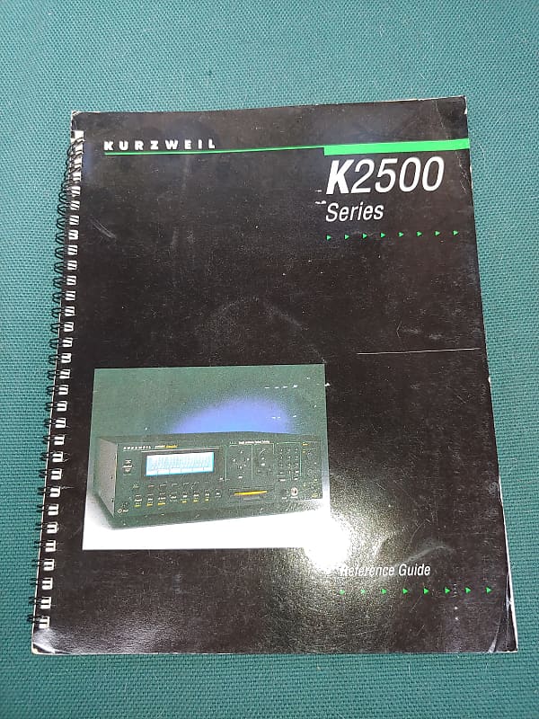 Kurzweil K2500 series Reference Guide | Reverb