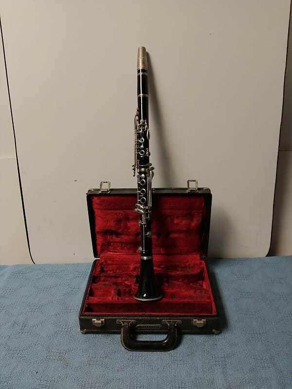 Vintage Wurlitzer Student Model Clarinet with Hard Shell Case | Reverb