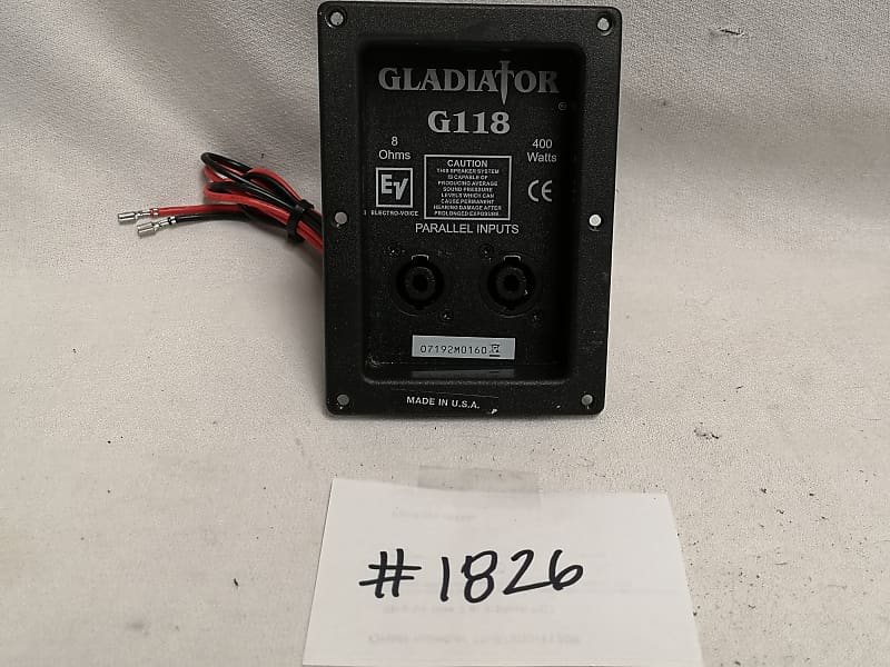 Electro-Voice G118 Crossover #1826 Good Used Working | Reverb