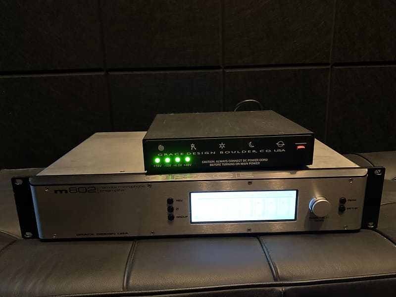 Grace Design M802 2000’s - Chrome | Reverb