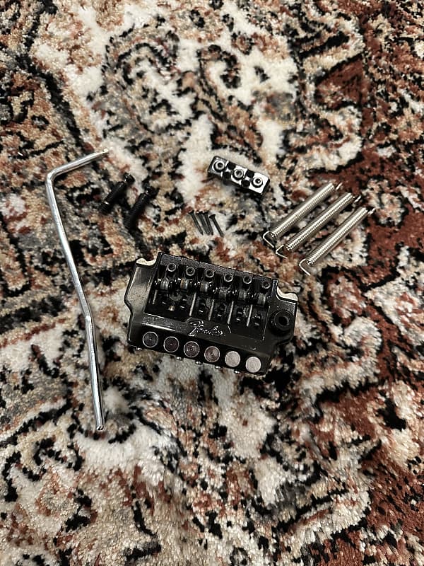 1980s Fender Stratocaster System 1 One Tremolo System Bridge | Reverb