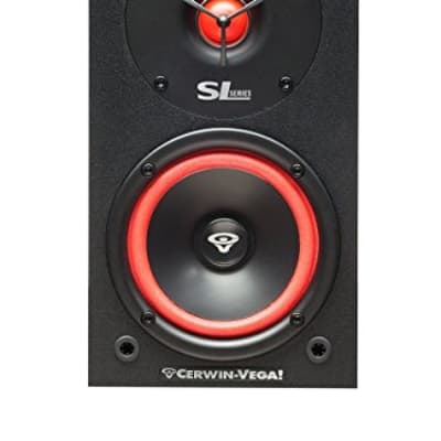 Cerwin Vega SL-5M 5 1/4" 2-Way Bookshelf Speaker Pair | Reverb