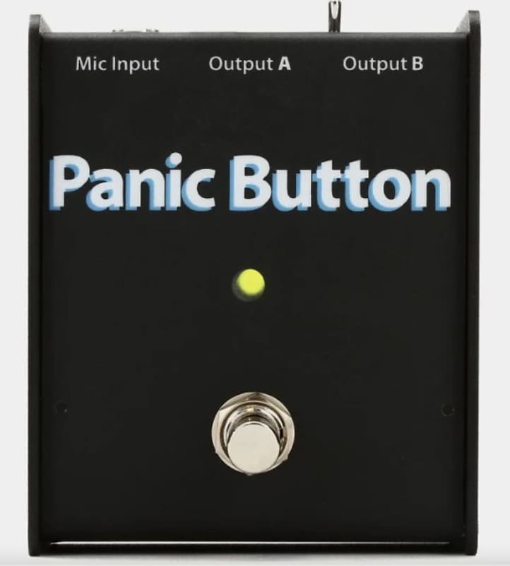 ProCo Pro Co Panic Button A/B + Mute Box 2010' | Reverb