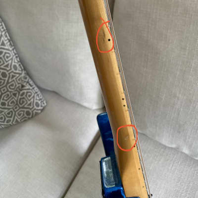 1988 Starforce 8000 Super Strat - Blue Crackle | Reverb