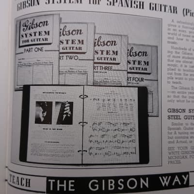 Gibson Guitar Practice Book 1940 | Reverb