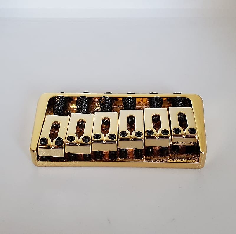 Hardtail bridge - Gold | Reverb Canada