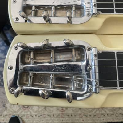 Fender Stringmaster Lap Steel MK2 D6 1955 - Antique White | Reverb
