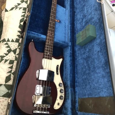 Epiphone Embassy Bass 1966 Cherry | Reverb