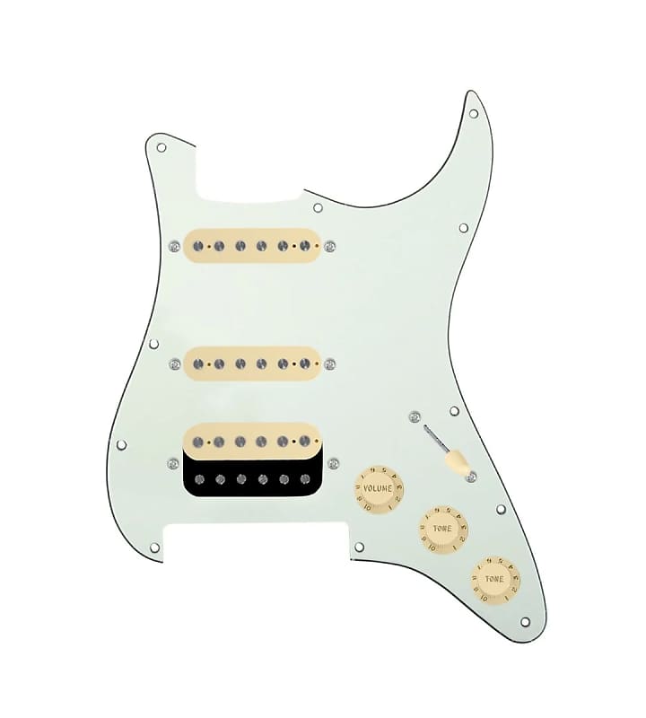 920D Custom HSS Loaded Pickguard For Strat With An Uncovered | Reverb