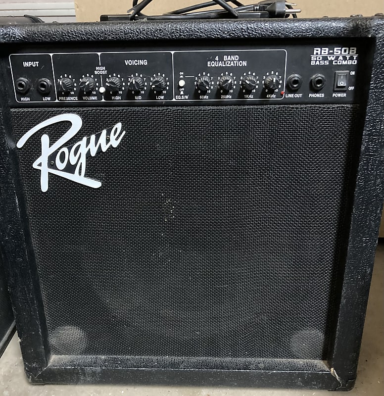 Rogue RB-50B 2000 - Black | Reverb