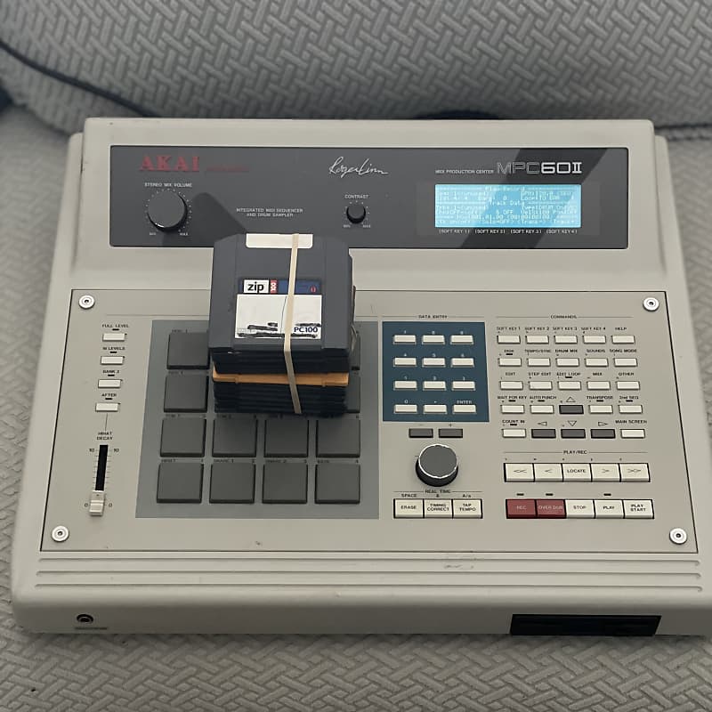 Akai MPC 60 MK2 Integrated MIDI Sequencer and Drum Sampler | Reverb