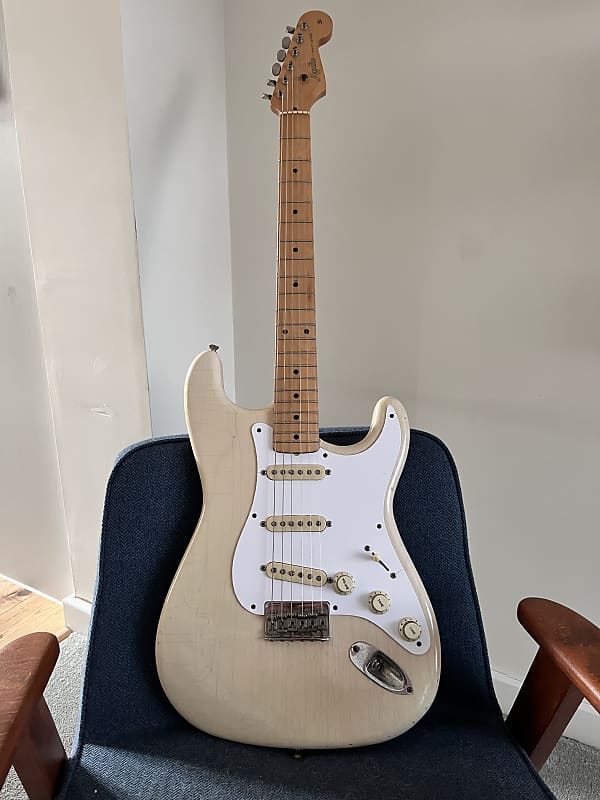 Fender Stratocaster 57 Hardtail Partscaster- Blonde Nitro | Reverb