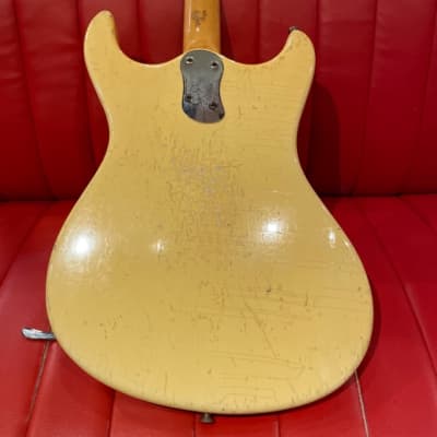 Mosrite 1966 The Ventures Model Mark V White (S/N:B1226) | Reverb