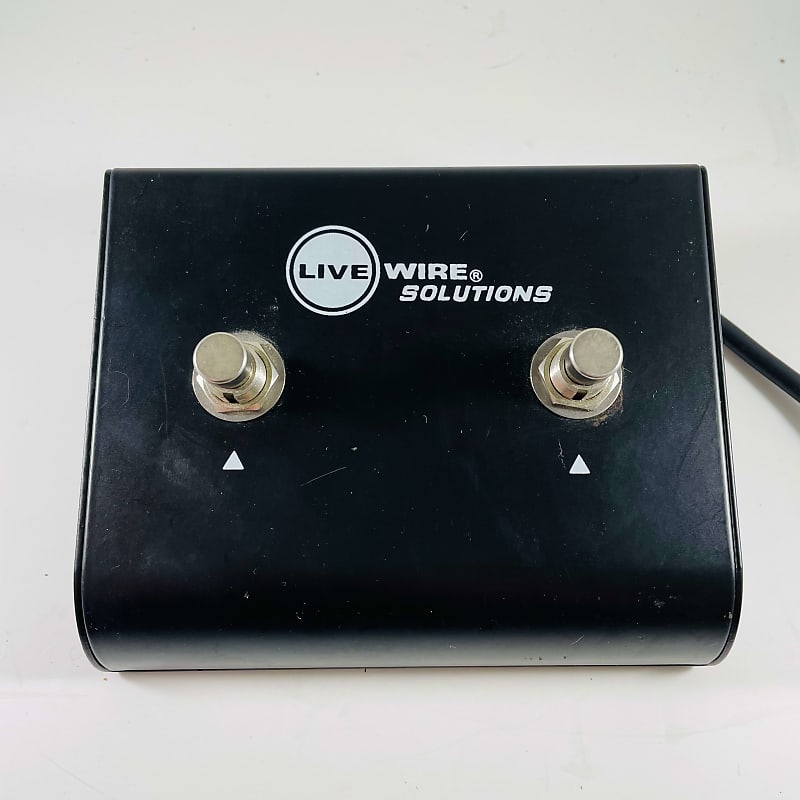 LiveWire Dual Latching Footswitch *Sustainably Shipped* | Reverb