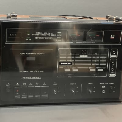 Sankyo Model STD-1610 Stereo Cassette Deck | Reverb