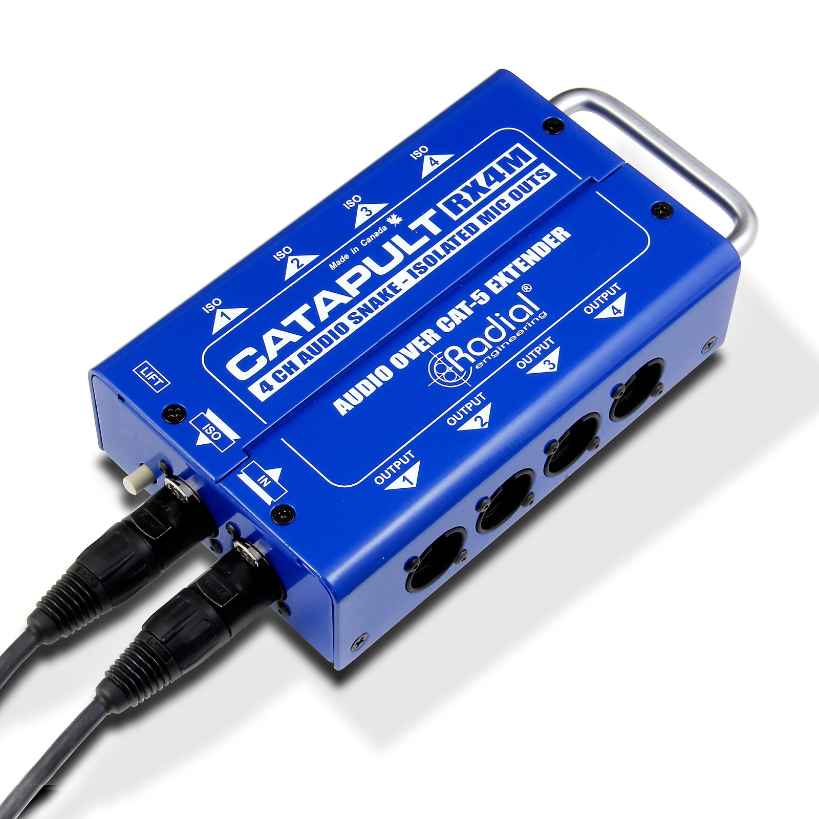 Radial Catapult RX4M 4-Channel Balanced Snake Box Receiver | Reverb