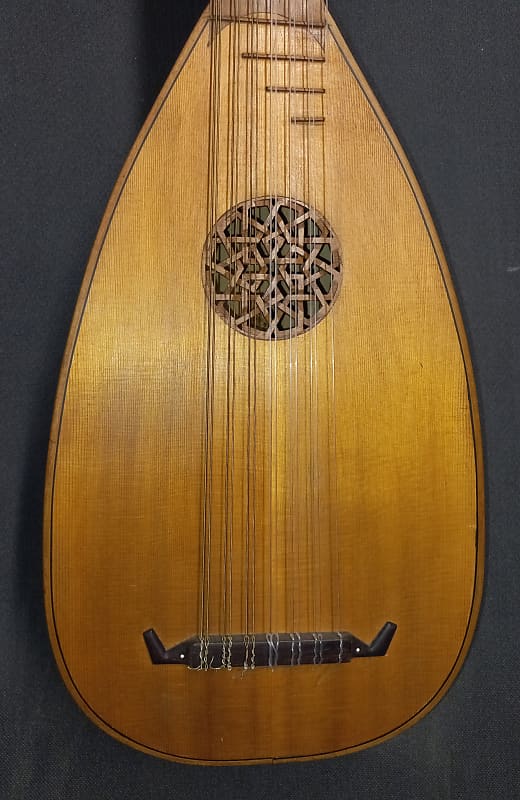 Lute Italian Luthier school 1950 ca. | Reverb