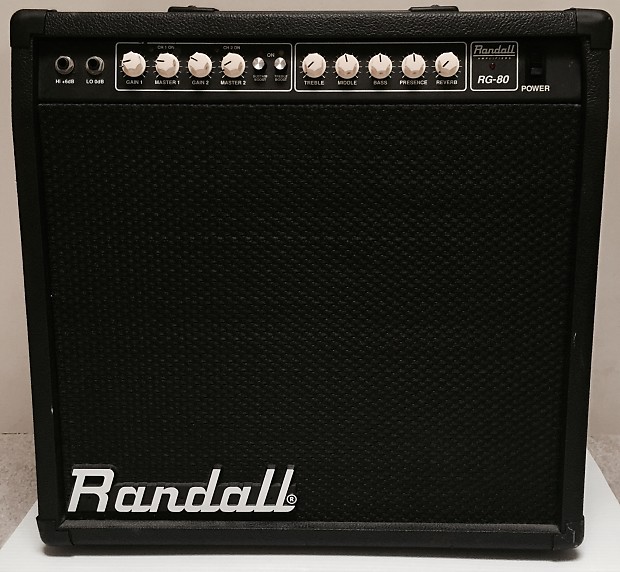Randall RG-80 2-Channel 80-Watt 1x12" Solid State Guitar | Reverb