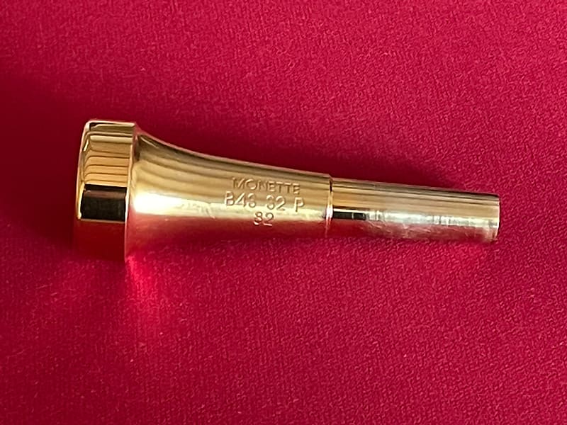 Monette Resonance Trumpet Mouthpiece RES B4S S2 Gold | Reverb
