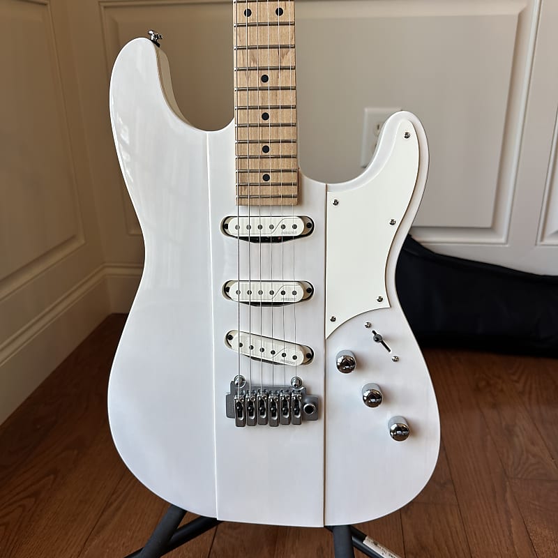 Reverend Greg Koch Gristle ST - Trans White | Reverb