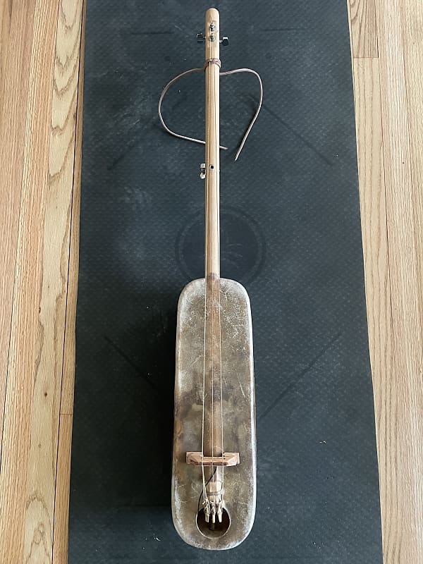 Handmade Electric/Acoustic Guembri (Small Size) | Reverb