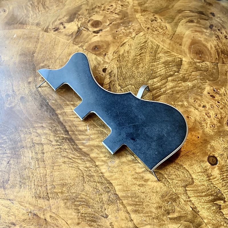 Hofner Verithin Pickguard c 1960’s Black 3 pickup original | Reverb