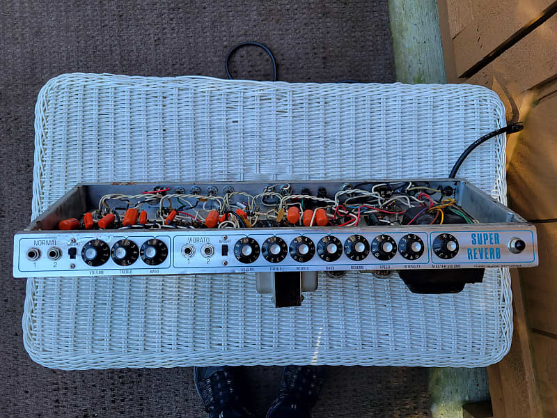 1976 Fender Super Reverb Amp Chassis Works Great Ready For A | Reverb