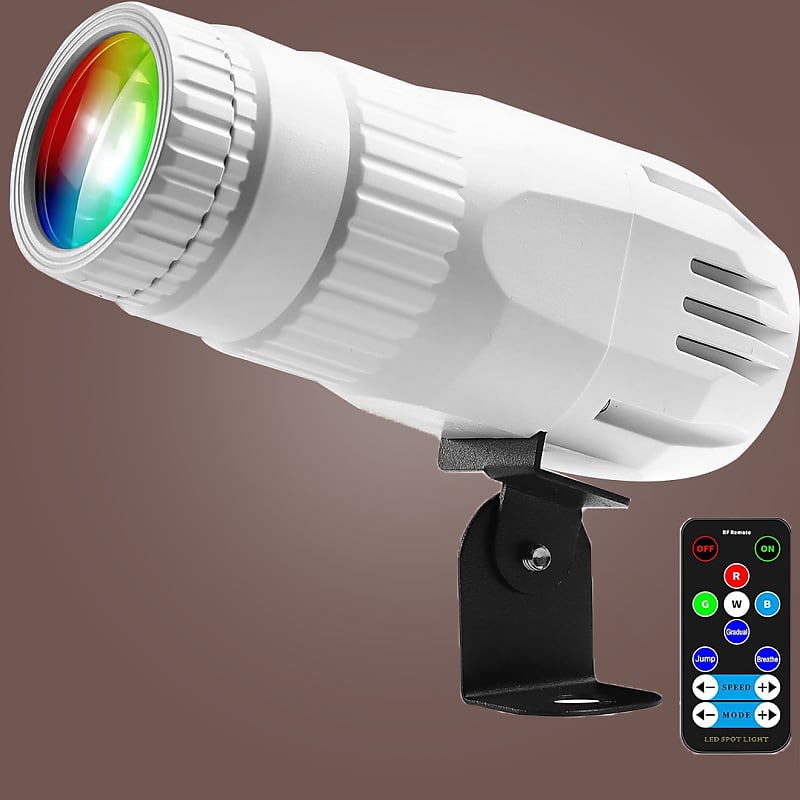 Pinspot Light, Light for Disco Ball 15W RGBW 4 in 1 Mirror | Reverb