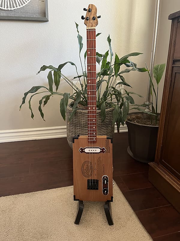 Cigar Box Guitar, 3-String Electric, Padron Imperial | Reverb