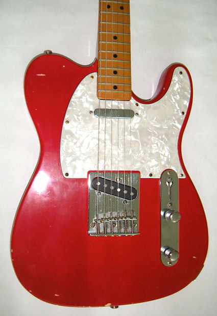 Fender Telecaster 52 Reissue Hot Rod Red | Reverb