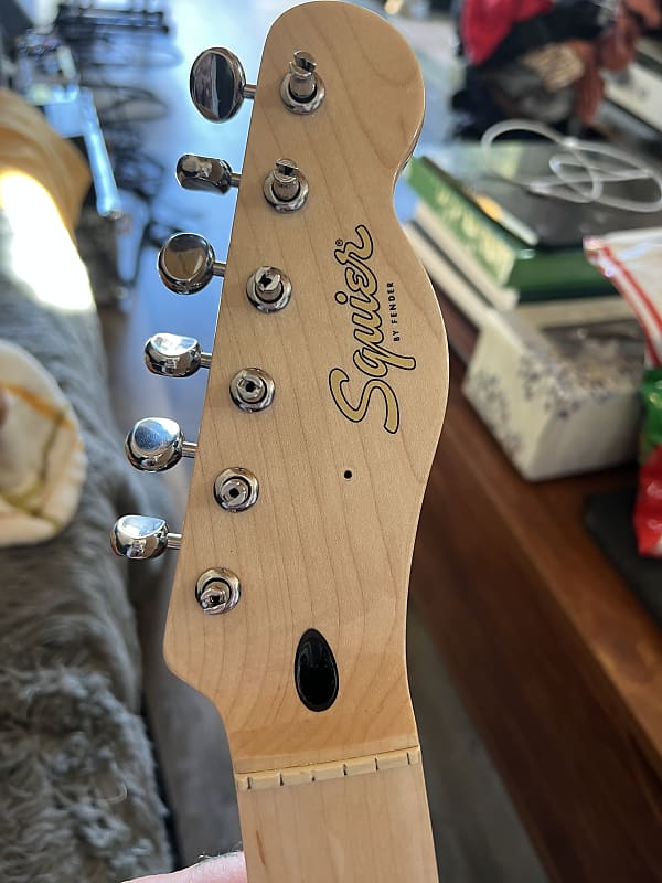 Squier Paranormal offset tele neck 2021 Maple | Reverb