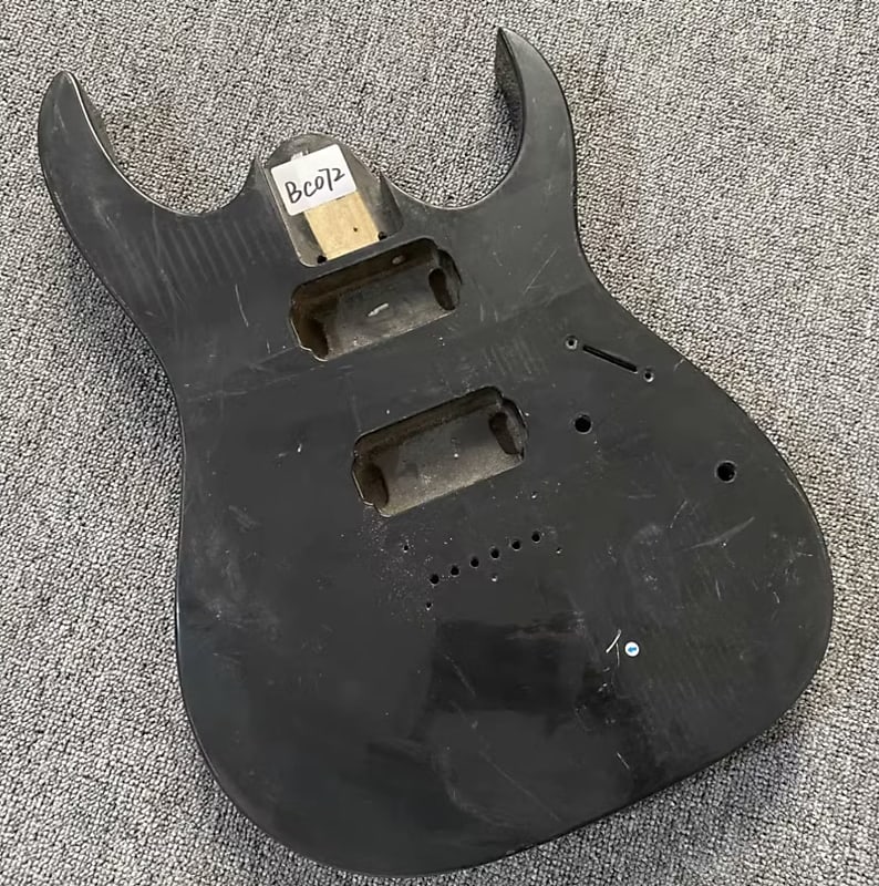 HH Basswood Guitar Solid Body, String Through Bridge DIY | Reverb UK