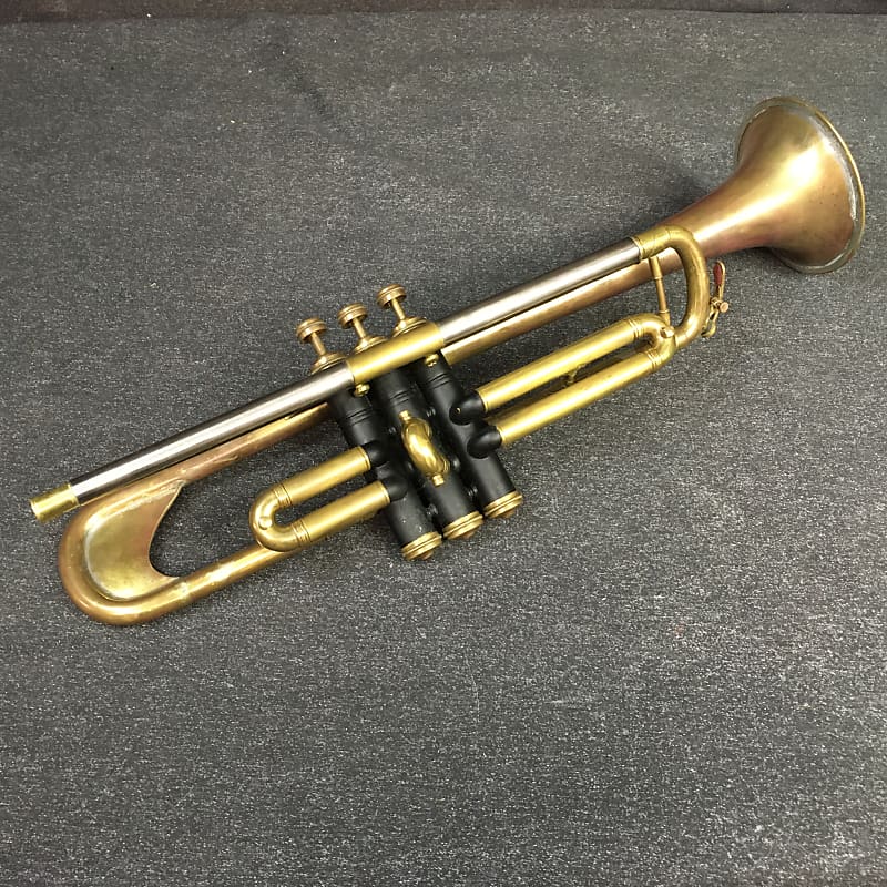 Rare Stadium Made In France Trumpet w/ Removable Bell and | Reverb