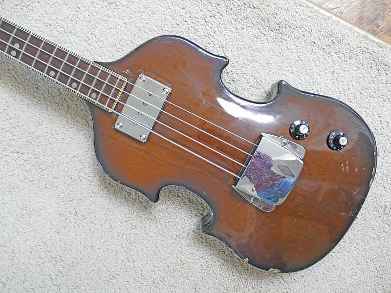 Vintage 60's / 70's Univox EB1 Bass - 30k Stonewall mod | Reverb